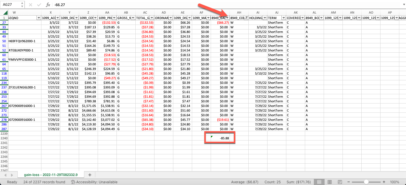 How to download year-to-date transaction data at tastytrade