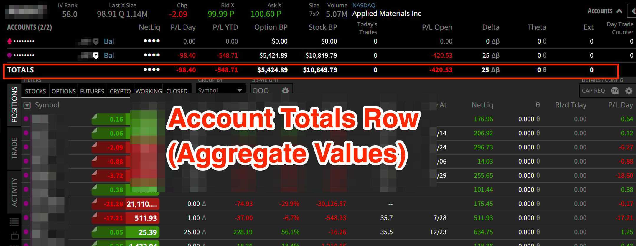 tastytrade Desktop Release Notes