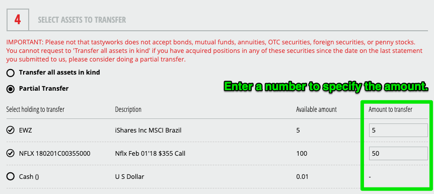 Online Account Transfer (Plaid ACATS)