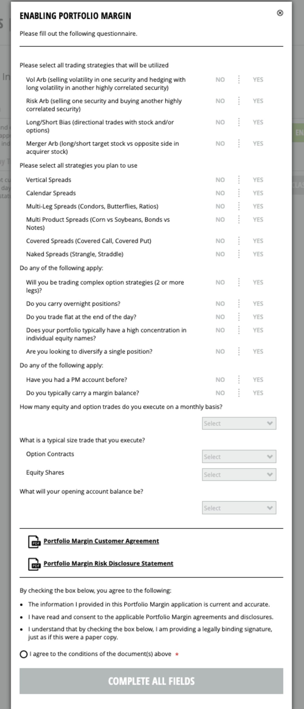 How to Apply for Portfolio Margin (PM)