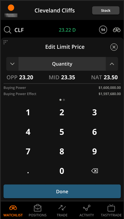 tastytrade Mobile Release Notes
